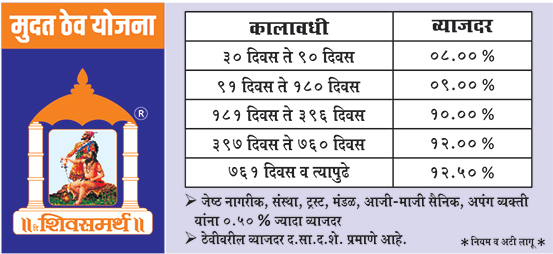 Loans & Special Deposit Schemes | The Shivsamarth Multistate Co-Op ...
